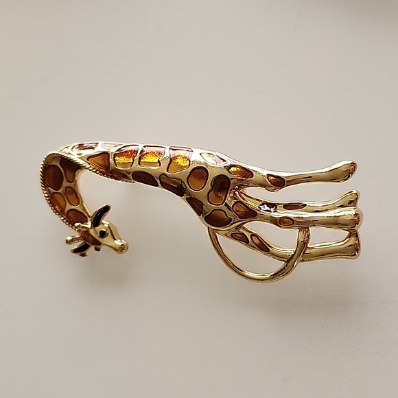 Fashion Jewelry | Jewelry | Adorable Long Neck Giraffe Brooch Beautiful ...
